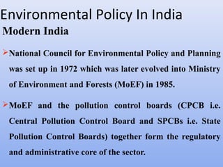 Environ policy lecture ppt | PPT
