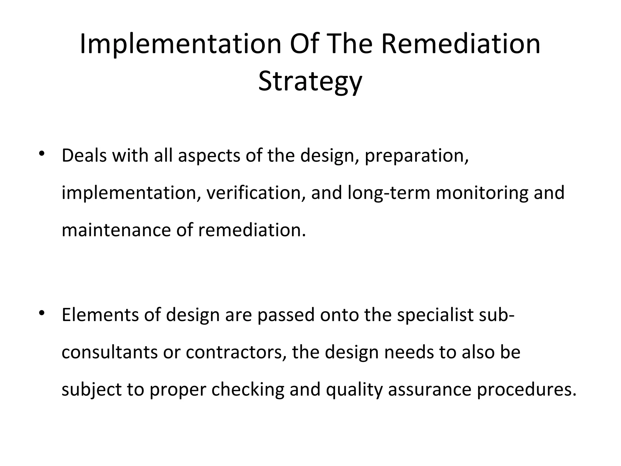 Land Contamination Management & Site Remediation | PPT