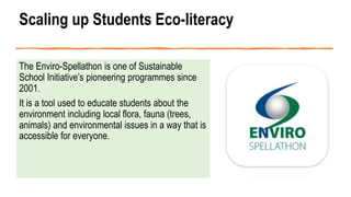 Enviro Spellathon - Environmental Agency | PPTX | Environment | Science