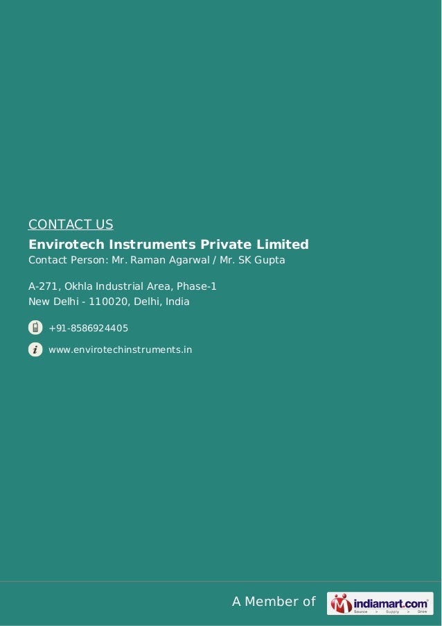 Envirotech instruments-private-limited
