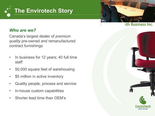 Envirotech Company Profile | PPT