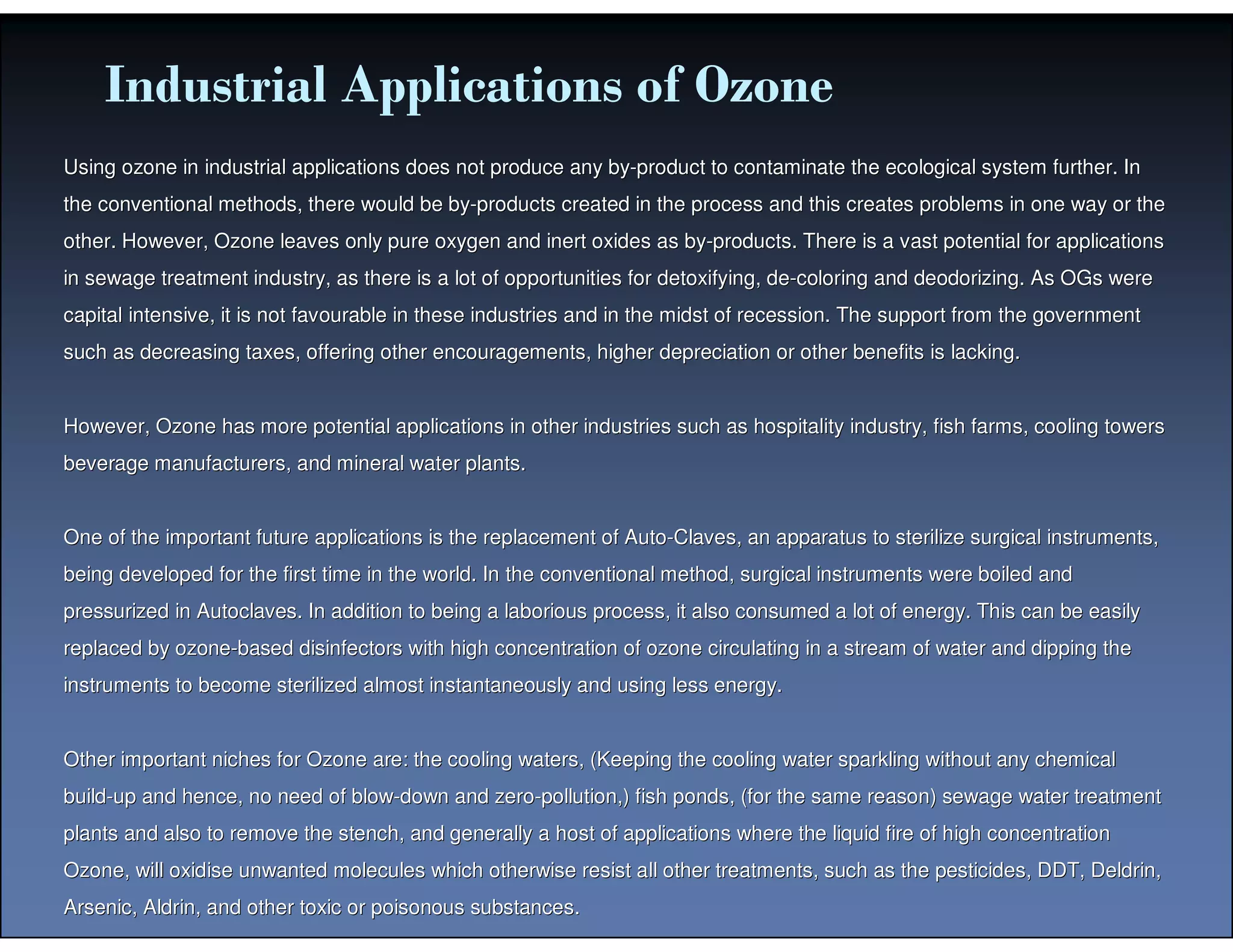 Envirozone Ozone Presentation | PDF | Indoor Environmental Quality ...