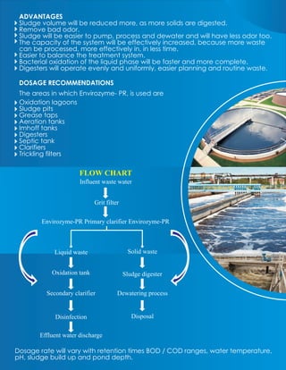 Enzymes for Monsoon-Proof Wastewater Plant | PDF