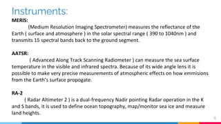 Envi sat satellite | PPTX | Geography | Science