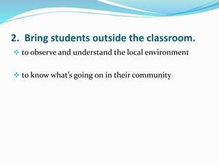 Envi science teaching strategies ppt | PPTX