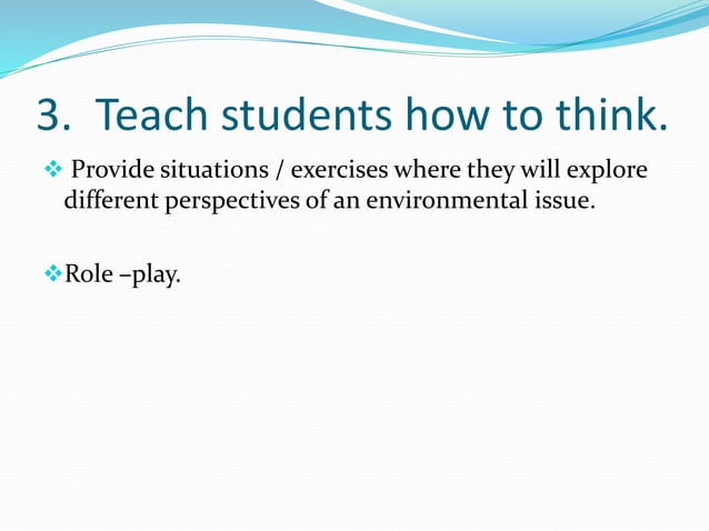 Envi science teaching strategies ppt | PPT