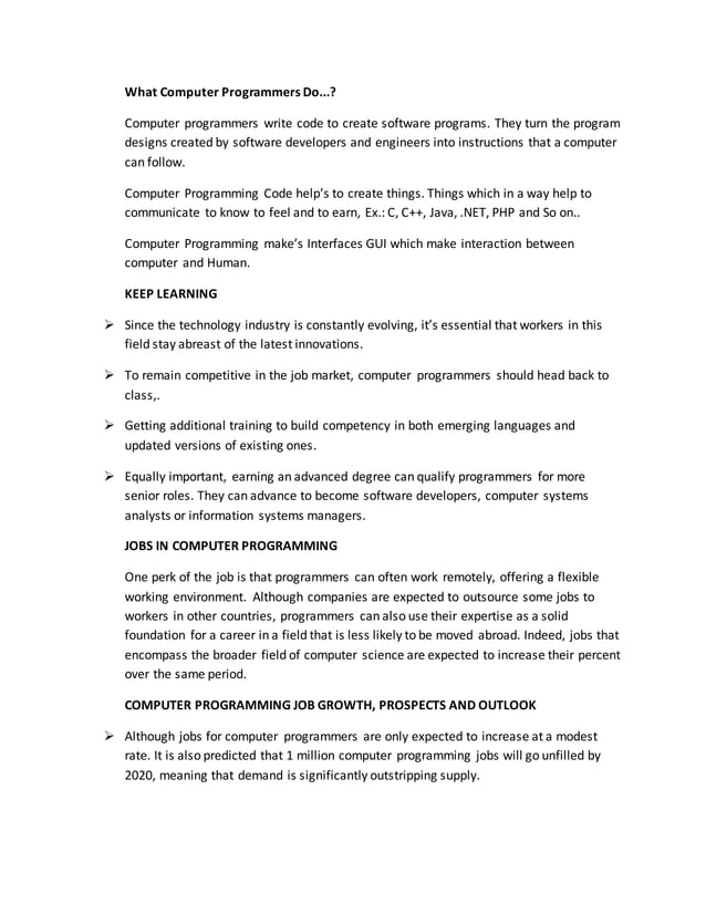 Envision computer-training-institute | DOCX | Programming Languages ...