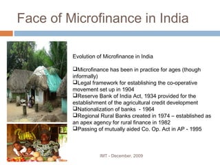 Envisioning Micro Finance | PPT