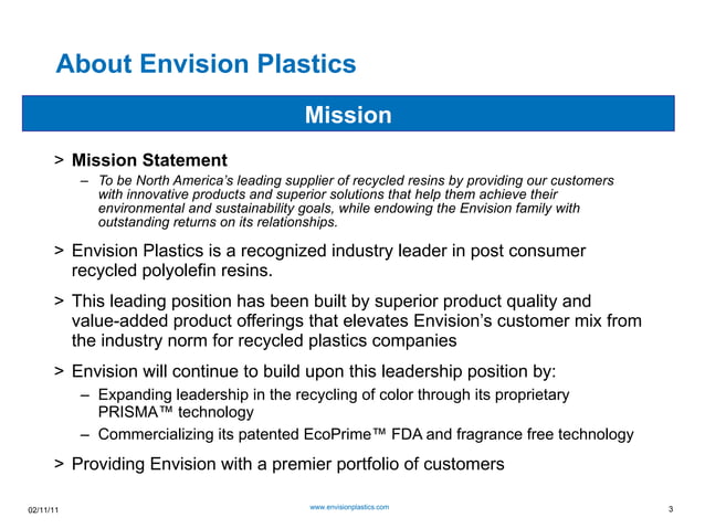Envision presentation | PPT