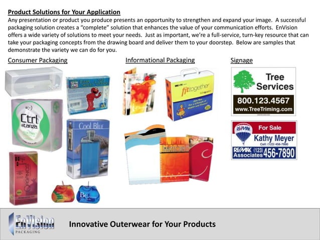 EnVision Sales Highlight Presentation | PPT