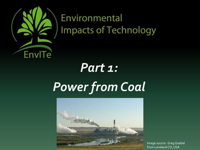 Environmental Impacts of Electricity Production | PPTX | Power and ...