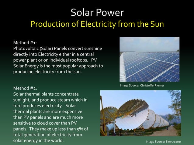 Environmental Impacts of Electricity Production | PPTX | Power and ...