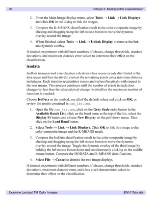 Envi tutorial | PDF