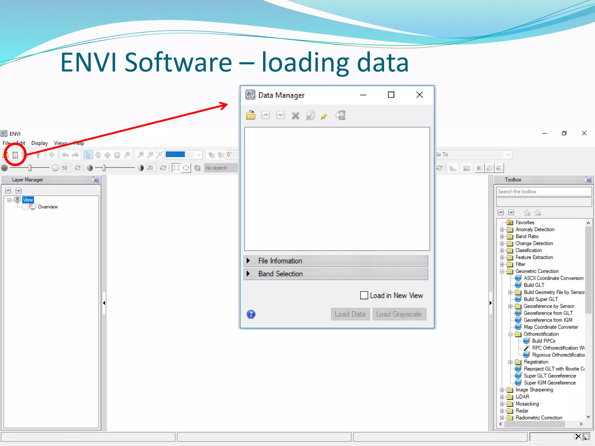 Envi tutorial on satellite photogrammetry lab | PPTX