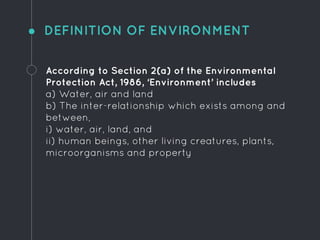 Environment Laws | PPT
