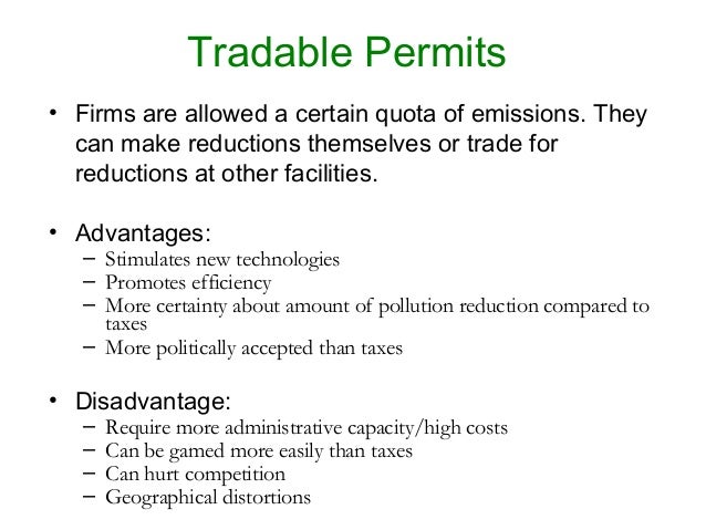 Economics of Environmental Regulation