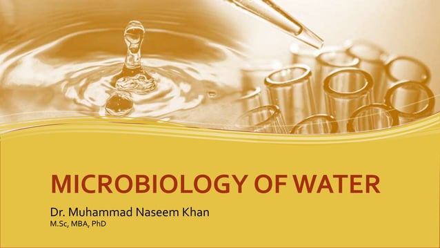 Env Microbiology-Lecture 01 water Microbiology.pptx
