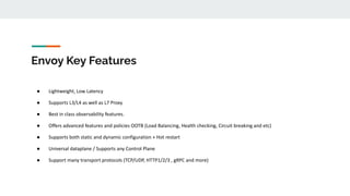 CNCF Singapore - Introduction to Envoy | PPT