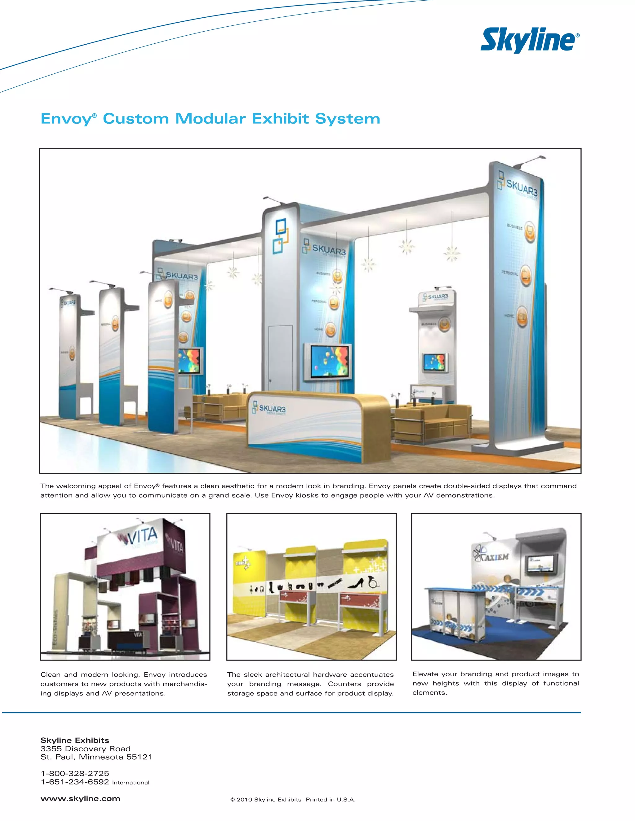 St. Louis Skyline Display - Envoy Exhibit System | PDF