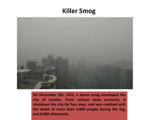 Hazards of air pollution | PPTX