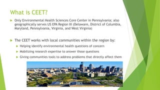 internship environmental toxicology | PPTX | Professional School ...