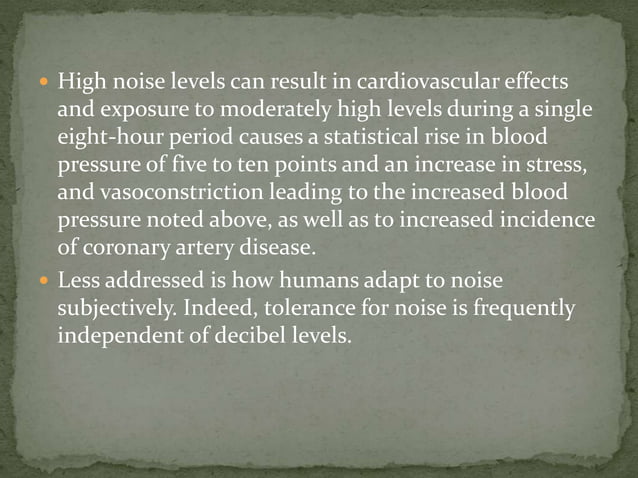 Noise Pollution | PPT