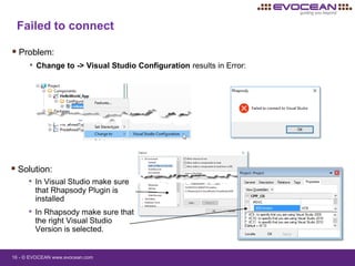 Rational Rhapsody Workflow Integration with Visual Studio | PDF