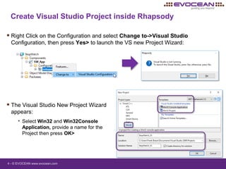 Rational Rhapsody Workflow Integration with Visual Studio | PDF
