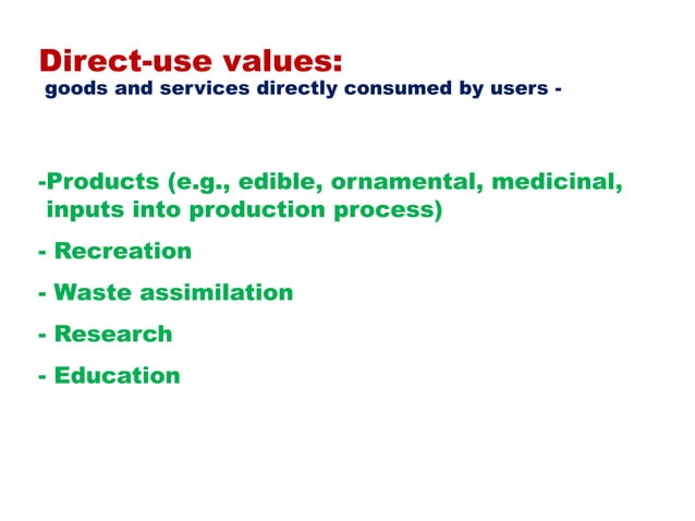 Envt valuation techniques | PPTX | Environmental Services Industry ...