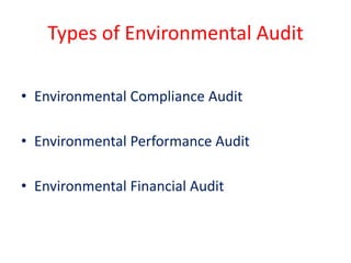 Environmental Audit | PPTX