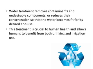 biotechnological approaches for advanced water treatment technology | PPTX