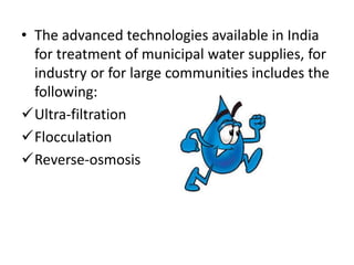 biotechnological approaches for advanced water treatment technology | PPT