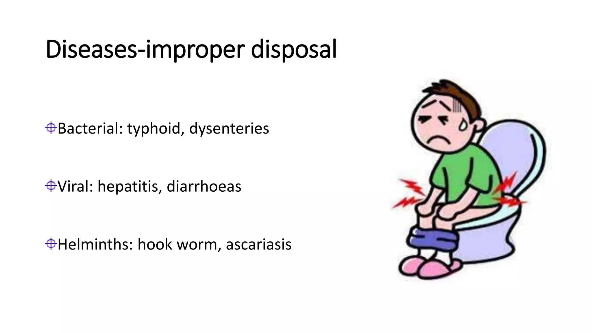 Solid waste management and excreta disposal | PPTX