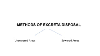 Solid waste management and excreta disposal | PPTX