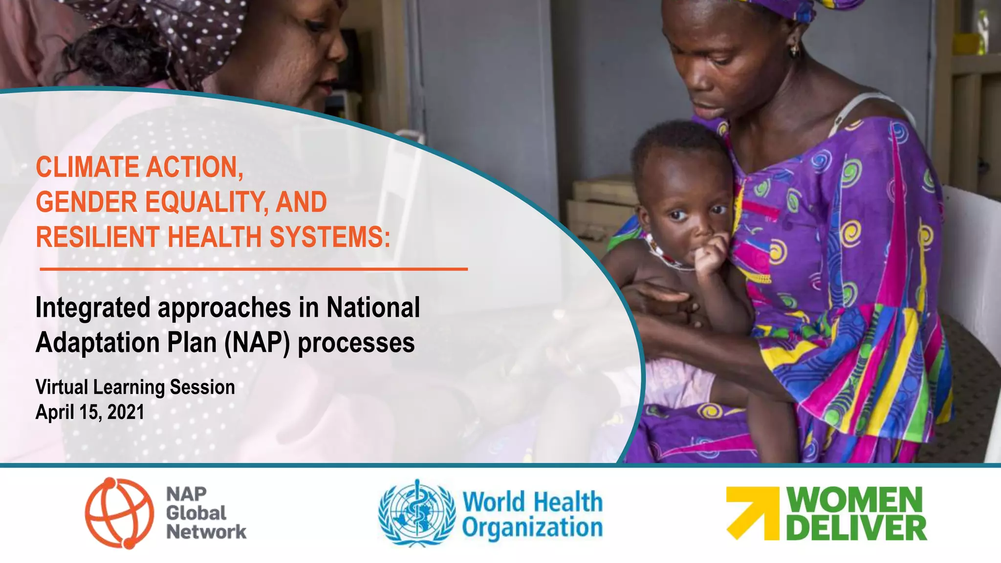 Virtual Learning Session Climate Action Gender Equality And