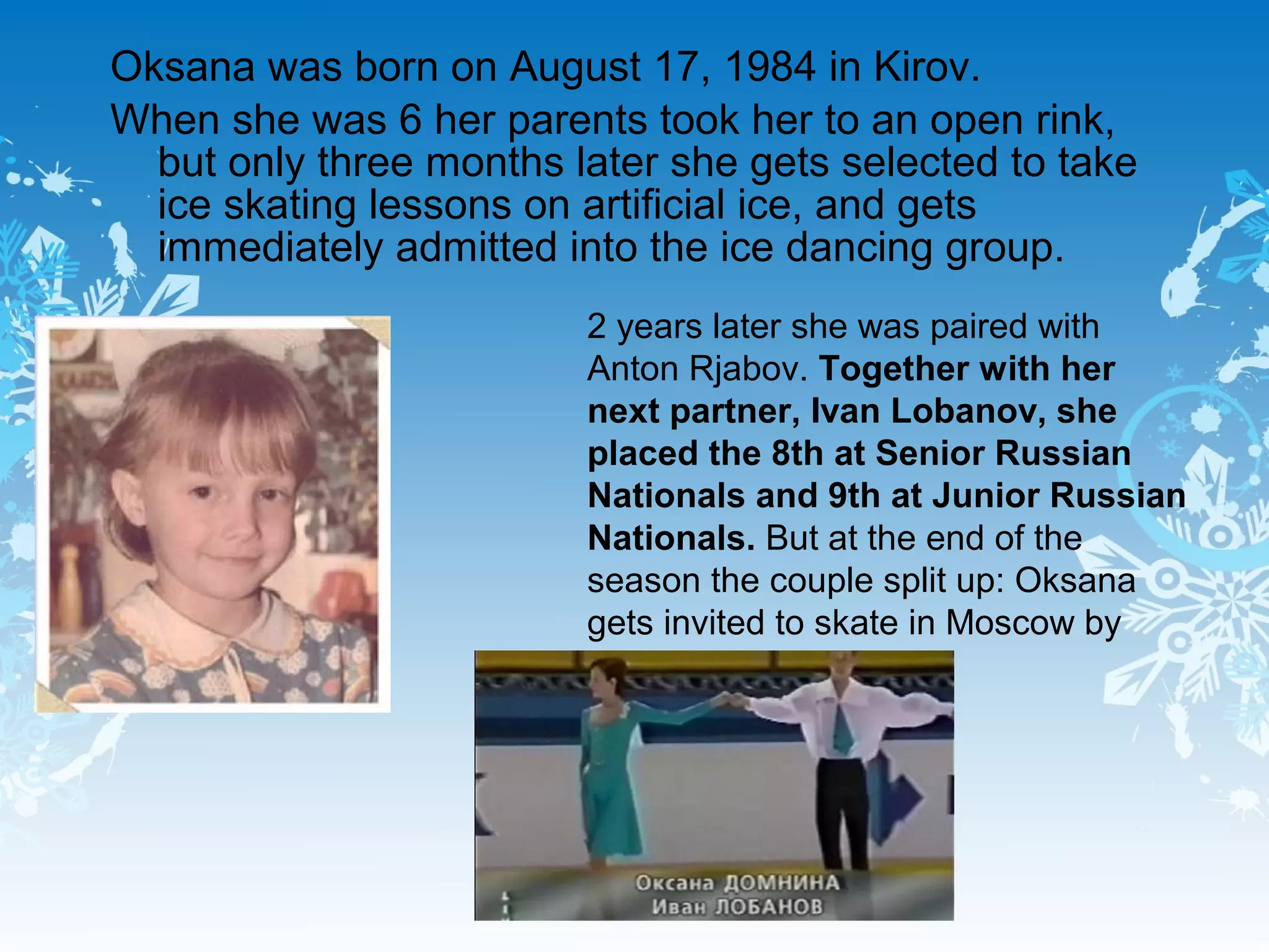 Oksana Domnina | PPT