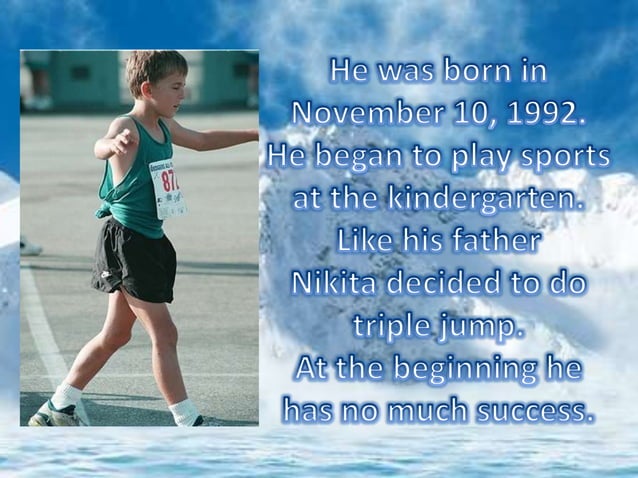 Nikita Pankratov – athlete and jumper | PPT