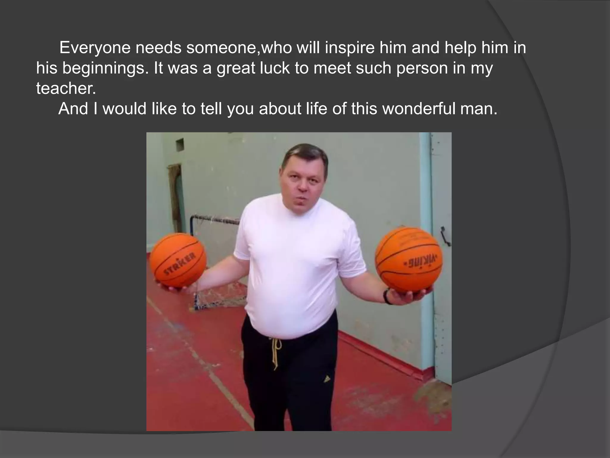 A person who inspires me | PPTX
