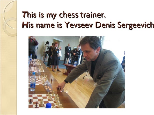 My chess trainer | PPT