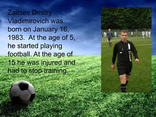 Dmitry Zaitsev – my favourite teacher of PE | PPT