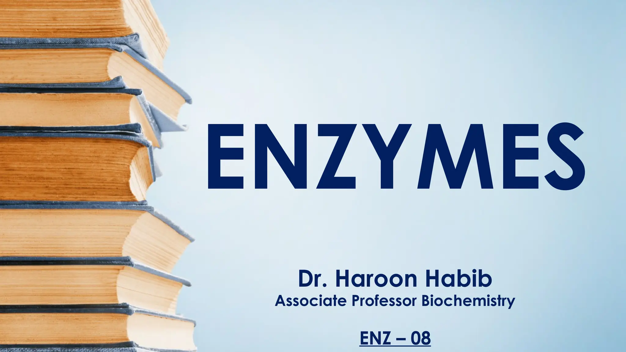 ENZYMES 08.pptx Doctor of the physiotherapy | PPTX