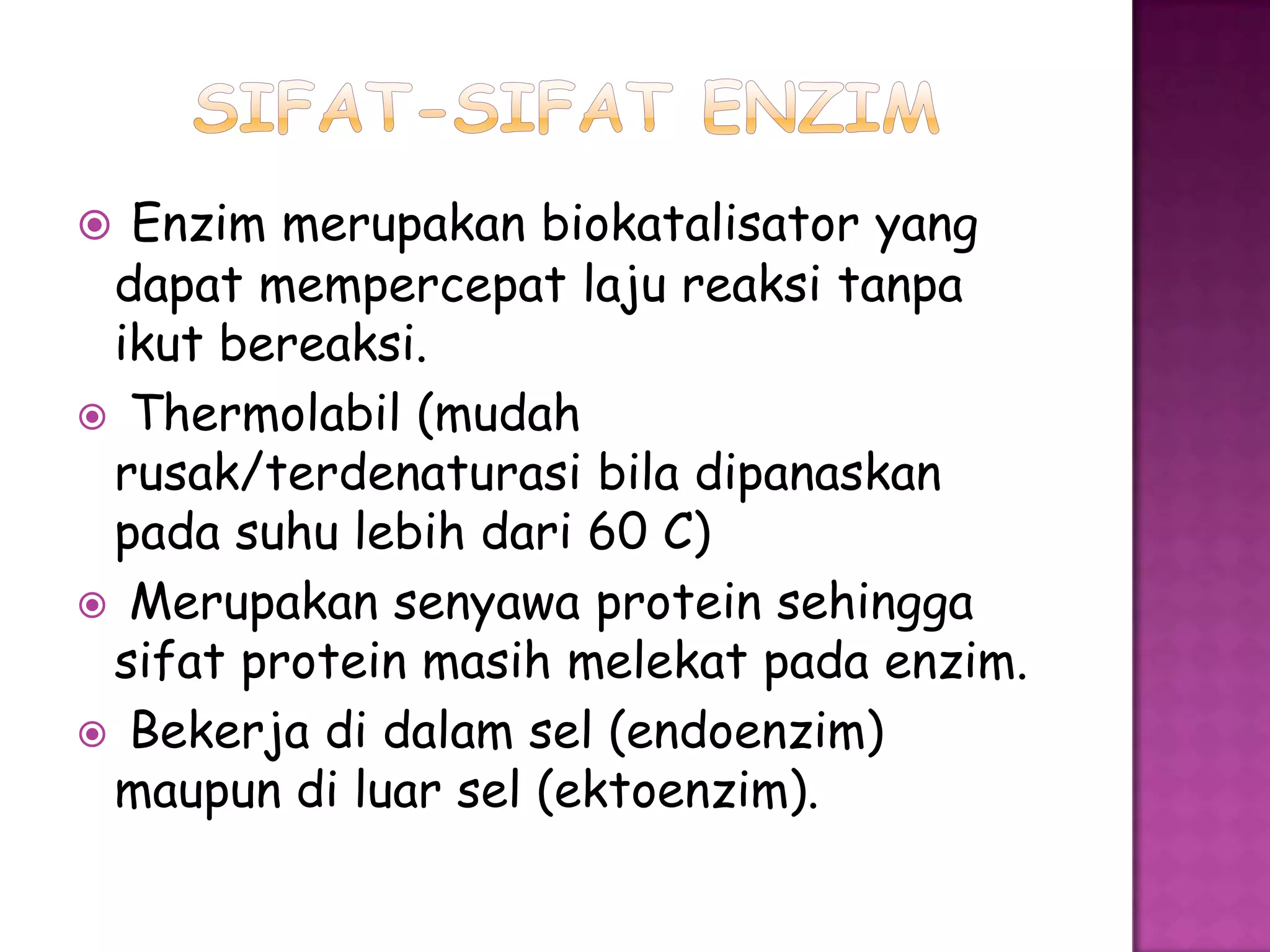 Enzim | PPTX