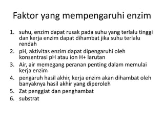 Enzim | PPT