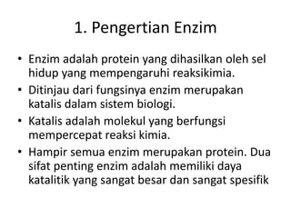 Enzim | PPT