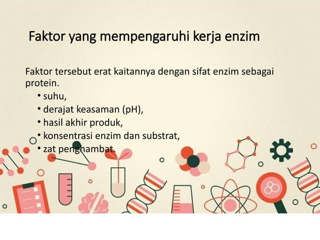materi enzim untuk matakuliah biokimiaaa | PPT