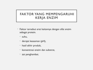 pengertian, struktur, reaksi, penamaan, enzim | PPT