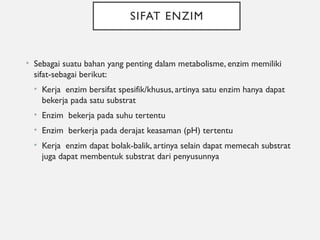 pengertian, struktur, reaksi, penamaan, enzim | PPT
