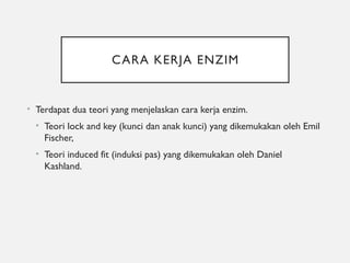 pengertian, struktur, reaksi, penamaan, enzim | PPT