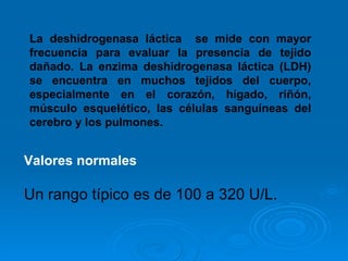 ENZIMAS CARDIACAS II | PPT