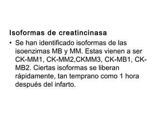 ENZIMAS CARDIACAS III | PPT